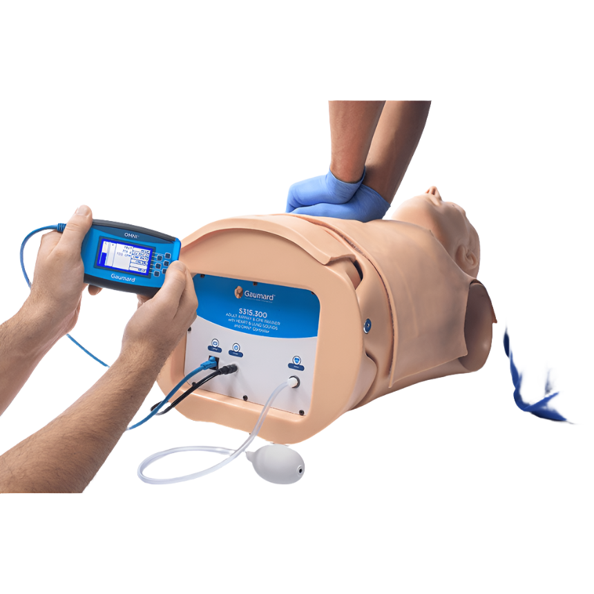 HAL Adult Airway and CPR Trainer with Heart and Lung Sounds – MedTech
